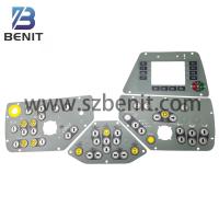 China Hot Product Asphalt Paver Parts Main Console Button Panel Film Sticker Old Generation With Stickers for sale
