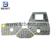 China VGL Plus Paste Control Panel Sticker Main Console Button Panel Film For Asphalt Paver Parts for sale