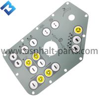 China VGL Plus Paste Control Panel Sticker Main Console Button Panel Film For Asphalt Paver Parts for sale