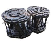 China ABG325 ABG6820 Conveyor Chain Piece 13962485 Scraper Chain For Baomag Spare Parts for sale