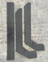 China 4812045783 Hopper Rubber Kit For Dynapac SD2550 Hopper Rubber Baffle Paver Parts for sale