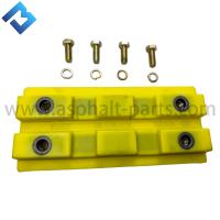 China 2411111/2102696 Milling Machine Spare Parts Undercarriage Parts Polyurethane Rubber Block Three Ribs Road Construction for sale