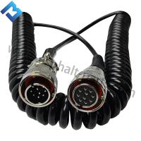 China 2143056 Power supply Spiral cables 0.5M Spiral wire 10 pin -10 hole W195 W200 Single screen depth controller for sale