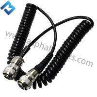 China 2143056 Power supply Spiral cables 0.5M Spiral wire 10 pin -10 hole W195 W200 Single screen depth controller for sale