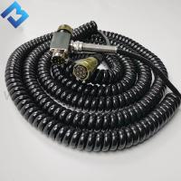 China 2725497 7-Pin Spiral Data Cable for Asphalt Pavers for sale
