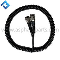 China 2028733 Data Cable / Spiral Cable 5-pin - 8-hole Asphalt Paver Electrical System For Level Meter Road Construction for sale