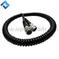 China 2028733 Data Cable / Spiral Cable 5-pin - 8-hole Asphalt Paver Electrical System For Level Meter Road Construction for sale