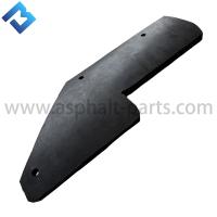 China 812227289 Hopper Rubber Baffle For Asphalt Paver Parts for sale