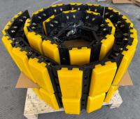 China EPS PLUS Poly Track Chain Assembly 2063505 Separating Track Pads For W195 W200 Road Milling Machine for sale