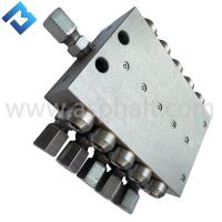 China Grease Distribution Valve Grease Valve 14199640 Grease Divider Valve 80629645 Progressive Distributor for ABG/VGL Paving Machine for sale