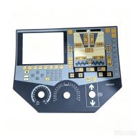 China Asphalt Paver Sticker  RM14325045 Control Panel Film RM80635386 for ABG325/ABG7820 Paver for sale