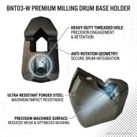 China Left 79995 Right 79996 Milling Drum Base Holder BNT03-W for Road Construction Milling Tool Holder for sale