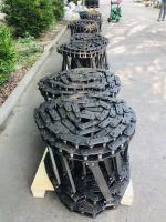 China spare parts replacement industrial steel mental conveyor chain for dynapac DF135C for sale