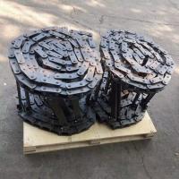 China spare parts replacement industrial steel mental conveyor chain for dynapac DF135C for sale