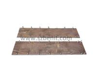 China Asphalt paver spare accessories Hardoc ABG7820 gas heating VB88 VDT-V884 screed plate for sale