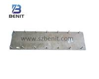 China Asphalt paver spare accessories BF800C 1.5M *400 NM400 S600 screed plate for bomag for sale