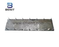 China Asphalt paver spare accessories BF800C 1.5M *400 NM400 S600 screed plate for bomag for sale