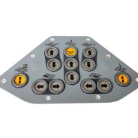 China Volvo ABG asphalt paver replacement spare parts S1800 S2100-2 main console 2134254 screed plate controller control panel for sale