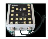 China Road Construction Work DF141C Asphalt Paver Spare Parts Side Control Box Control Panel for sale