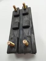 China W1900/W2000/W2100 milling machine spare parts Milling machine rubber track shoe for sale