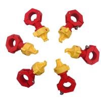 China 05556014 Yellow Red Plastic Spray Nozzle Base 20+6 Road Construction Use for sale