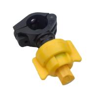 China Customized 05556052 Plastic Spray Nozzle Black And Yellow for sale