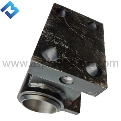 China Asphalt Paver Accessories Attachments ABG325 Conveyor System 80787989 Conveyor Shaft Middle Bearing Base for sale