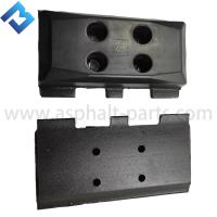 China ABG Dynapac Bomag asphalt paver spare parts replacement unify rubber track shoe for sale