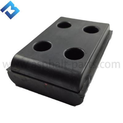 China S800 2484384 finisher rubber track pads rubber track shoe 2484384 track paver pad for sale