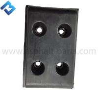 China S800 2484384 finisher rubber track pads rubber track shoe 2484384 track paver pad for sale