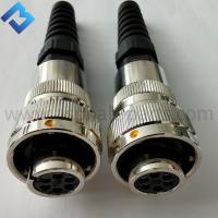 China asphalt pavers leveling system Denmark  6-hole CAN balanced beam probe cable plug for sale