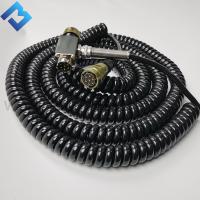 China Benit New Sonic Ski Sensor 7 Coins 7 Holes Triple Connector 2542010 Spiral Cable For Asphalt Paver for sale