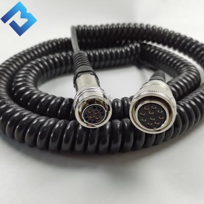 China 04-02-02560 moba parts controller to machine paver parts 10-12 pole  coil cable for sale