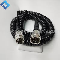 China -3 cable suppliers asphalt paver 8 pin 7 holes 2321132 1M electric wire cable for new grade sensor for sale