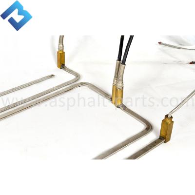 China asphalt paver spare parts AB600-2 2056558 tamper heating tube rods for sale