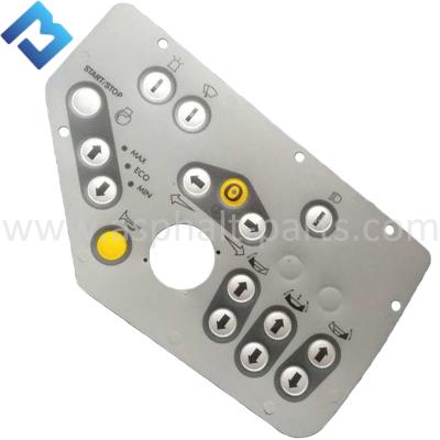China main console button panel film for China  asphalt paver parts for sale