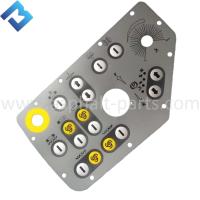 China main console button panel film for China  asphalt paver parts for sale
