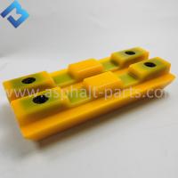China W195  Milling Machine Rubber Track Pads 2411111 Yellow for sale