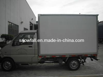 China FRP Honeycomb Sandwich Panel Insulated Dry Freight Truck Bodies White Color for sale