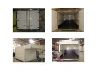China Lightweight Honeycomb Dry Truck Body Box With High Pressure Vacuum Formed Panel for sale