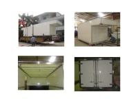 China Better Sealing CBU Dry Freight Truck Body Easy And Unique Installation for sale
