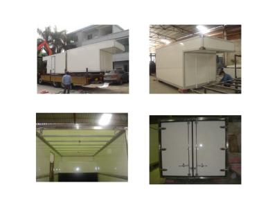 China Better Sealing CBU Dry Freight Truck Body Easy And Unique Installation for sale