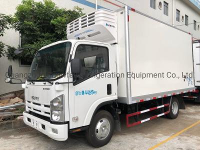 China Full Close Structure FRP Panel Insulated Truck Box For Diesel Cargo Truck for sale
