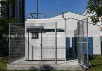 China Modular Office Container House Prefabricated Steel Structure Portable Site Office Container Customizable Size for sale
