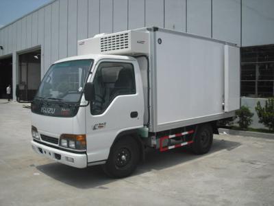China Ice Cream Eutectic Plate Truck Body low temperature reefer van body for sale