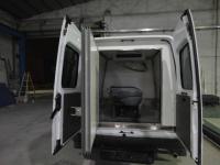 China Thermal Insulated Van Box Reefer Van Body Heat Insulation with Double Rear Doors for sale