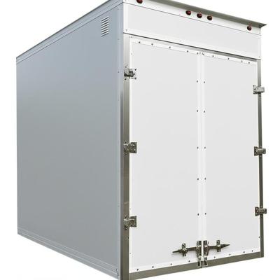 China FRP Insulated Refrigerated Truck Box with Screw Glue Assembly for sale