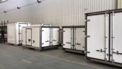China FRP Refrigerated Truck Box 150 Sets Month High Strength for sale