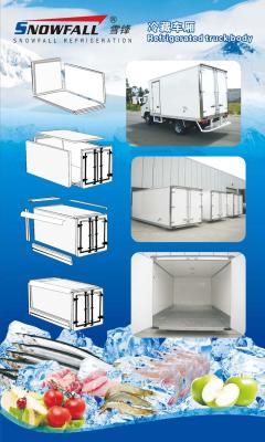 China Durable Refrigerated Truck Box with Better Sealing and Easy Installation for High Capacity Transport for sale