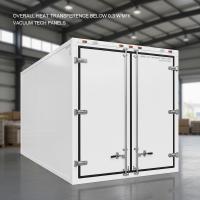 China Refrigerated Truck Box with <0.3W/M².K Overall Heat Transfer Using FRP FiberGlass Composite Material and CBU Shipment for sale
